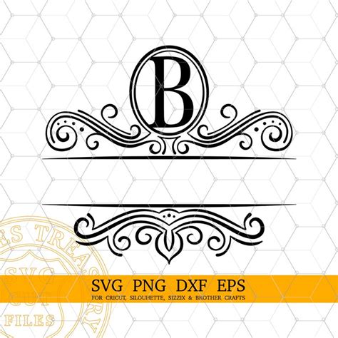 Monogram Letter B Etsy