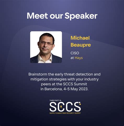 Third Party And Supply Chain Cyber Security Summit On Linkedin Threatdetection