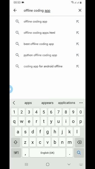 Best Offline App For Coding In Mobile 📱 Programming Coding Shorts