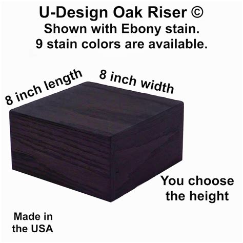 Wood Display Riser Etsy