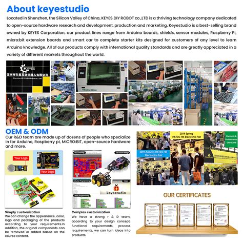 Keyestudio Esp32 Cam 4wd Camera Monitoring Robot Car For Arduino