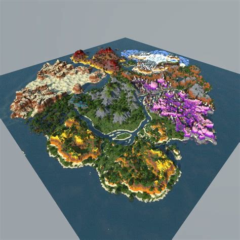 1500x1500 Custom Map With Download Minecraft Map Minecraft Maps Download Map Minecraft