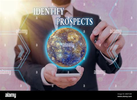 Handwriting Text Writing Identify Prospects Conceptual Photo Possible Client Ideal Customer