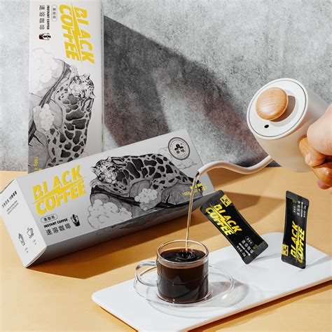 云南小粒咖啡云啡无蔗糖速溶纯黑咖啡粉100g 2gX50条 冷萃无蔗糖 虎窝淘