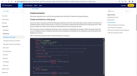 Mior Changes To Agora Chat Docs Issue AgoraIO Docs Source GitHub