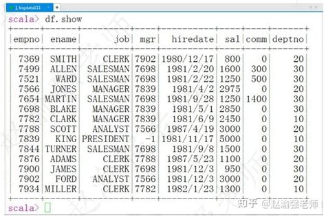 【赵渝强老师】spark Sql的数据模型：dataframe 知乎
