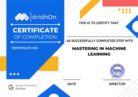 Machine Learning Course In Bangalore ML Training DridhOn
