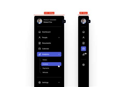 Best Ux Practices For Sidebar Menu Design In