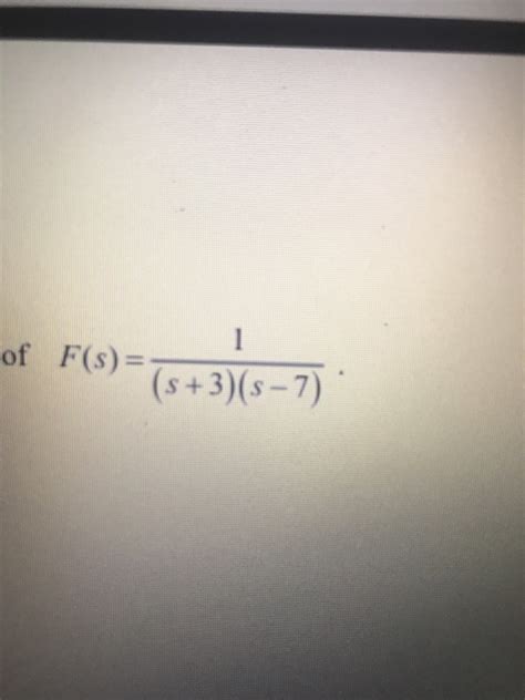 Solved Apply Convolution Theorem Solve The Following Problem Chegg Com