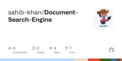 Github Sahib Khandocument Search Engine