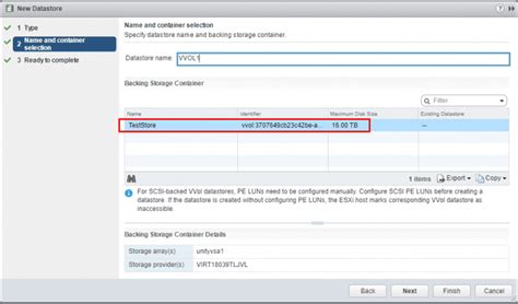 vmware vvol testing with dell emc unity vsa virtualization howto