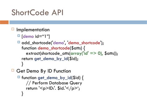 Developing Plugins For Wordpress Ppt