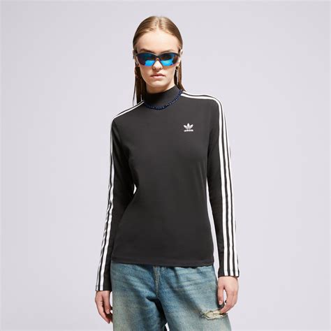 Adidas ТЕНИСКА Highneck Ls Ii0757 Дамски Цвят черен Модни Тениски Дрехи