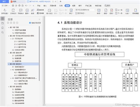 基于aspnet的旅行社信息管理系统设计与实现中原旅行社系统功能模板设计图 Csdn博客
