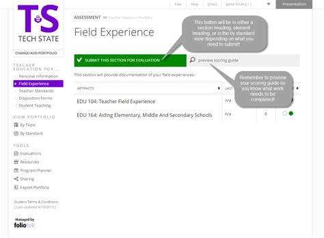 How Do I Submit My Portfolio For Evaluation Foliotek Assessment Help