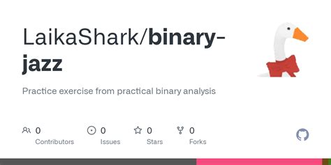 Github Laikashark Binary Jazz Practice Exercise From Practical