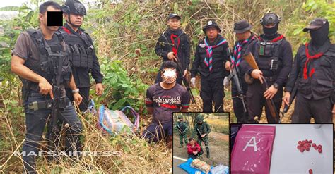 ထိုင်း မြန်မာနယ်စပ် မဲ့အိုင်းမြို့နယ်တွင် စိတ်ကြွဆေးပြား ၃ သိန်းနီးပါးဖမ်းမိ