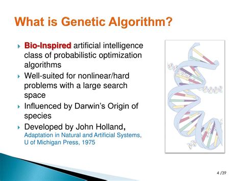 Ppt Genetic Algorithms Prof Kang Li Powerpoint Presentation Free