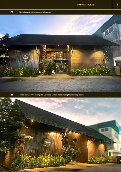 The Grand Gastro Bar Sri Lanka Institute Of Architects Awards