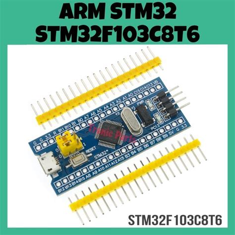 Jual STM32F103C8T6 ARM STM32 Modul Development Board System Minimum Arduino Shopee Indonesia