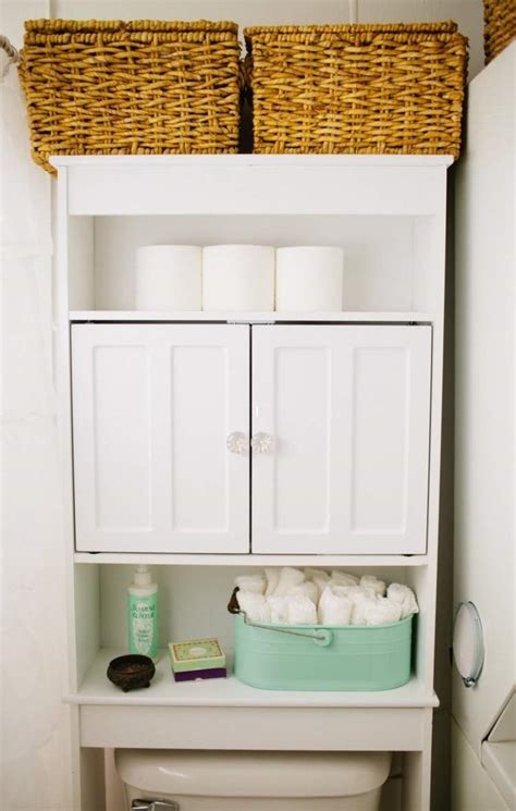 Small Bathroom Storage Ideas Over Toilet