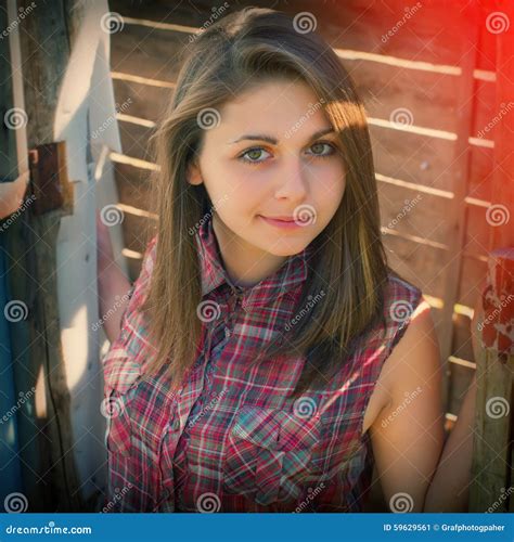 Portrait D Une Jolie Fille Image Stock Image Du Visage