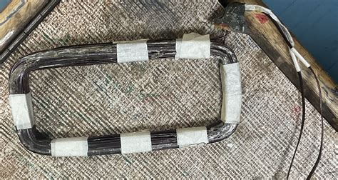 Designing Of A Rectangular Coil With Some Turns Lets Say 100 And Layers Lets Say 5