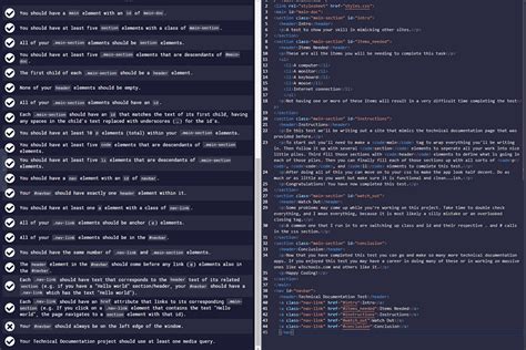 Responsive Web Design Projects Build A Technical Documentation Page Html Css The
