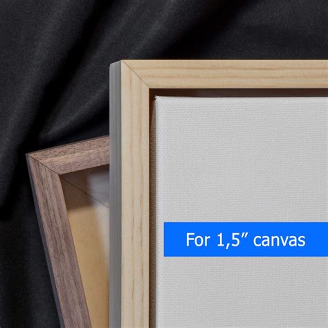 Custom Floating Frame For 1 5 Thick Canvas Diy Wood Frame Set Etsy