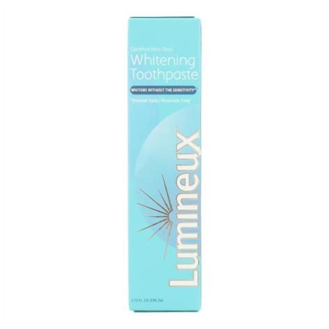 Lumineux Whitening Toothpaste 3 75 Oz Fred Meyer