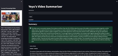 How To Create A Video Summarizer Powered By Ai In 20 Minutes By Yeyu Huang Level Up Coding