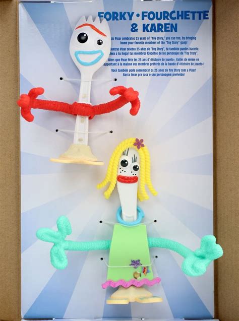 Toy Story 4 Amazon Exclusive Forky And Karen Beverly Figures By Mattel
