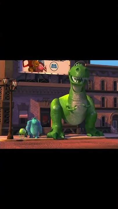 Monsters Inc Bloopers Rex Cameo Youtube
