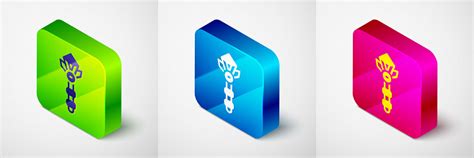 아이소메트릭 마술 지팡이 아이콘은 회색 배경에 분리되어 있습니다 별 모양의 마법 액세서리 마법의 힘 정사각형 버튼 벡터 3차원 형태에 대한 스톡 벡터 아트 및 기타 이미지