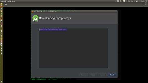 Error While Installing Android Studio In Ubuntu 16 04 Stack Overflow