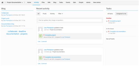 Activity Module Settings