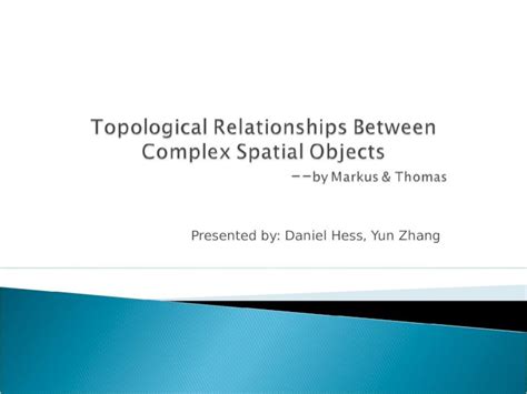 ppt topological relationships between complex spatial objects by