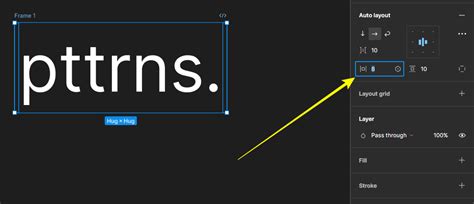 how to add padding in figma pttrns