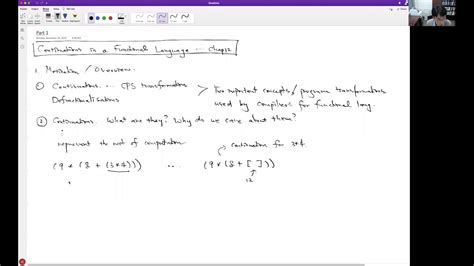 lecture 24 cs520 theories of programming languages fall 2020 youtube
