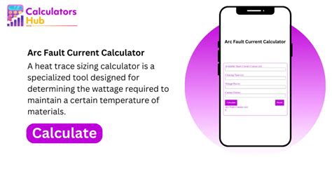 Arc Fault Current Calculator Online