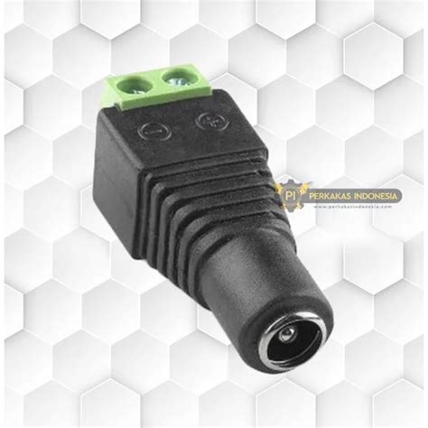 Jual Jack Soket Converter Jack Konektor Penyambung Sambungan Kabel Ac Dc Female Conektor Cable