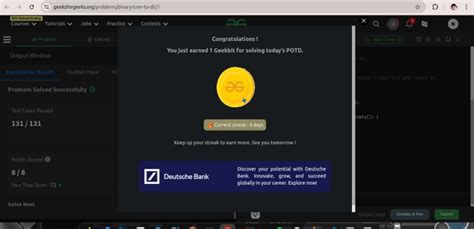 Naidu Bagana On Linkedin Geekstreak2024 Coding Potd Techchallenges