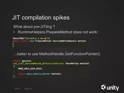Unity Internals Memory And Performance PPT