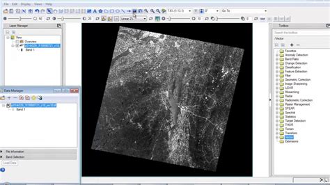 creating a vector file shapefile in envi vector file remote sensing