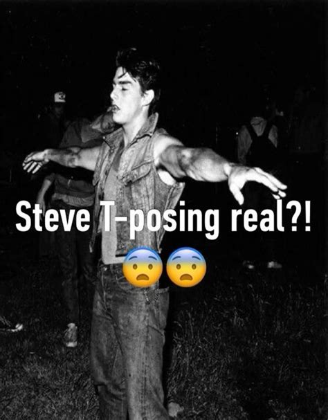 Its Real T Posing Steve😰😰 The Outsiders Imagines The Outsiders Cast The Outsiders Steve
