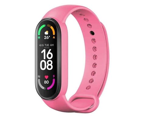 Silicone Strap For Xiaomi Mi Band Pink Pc