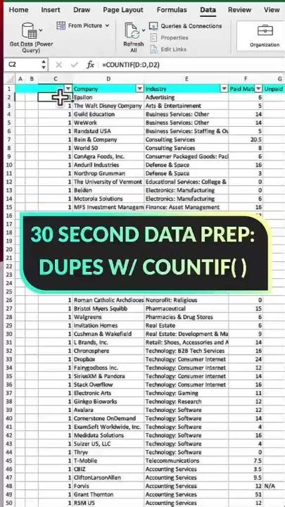 Data Analytics Quicktip Excel Tutorial John Pauler