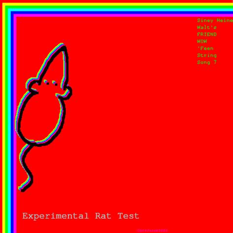 Experimental Rat Test Lordhamgoob