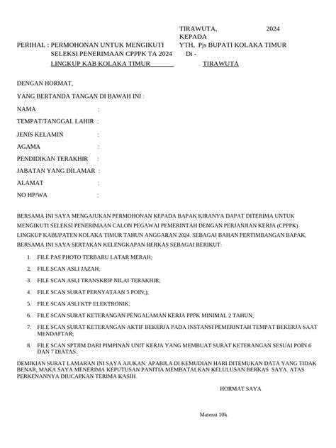 Permohonan Cppp Pdf
