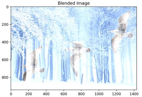 DataTechNotes Image Blending Example With OpenCV In Python